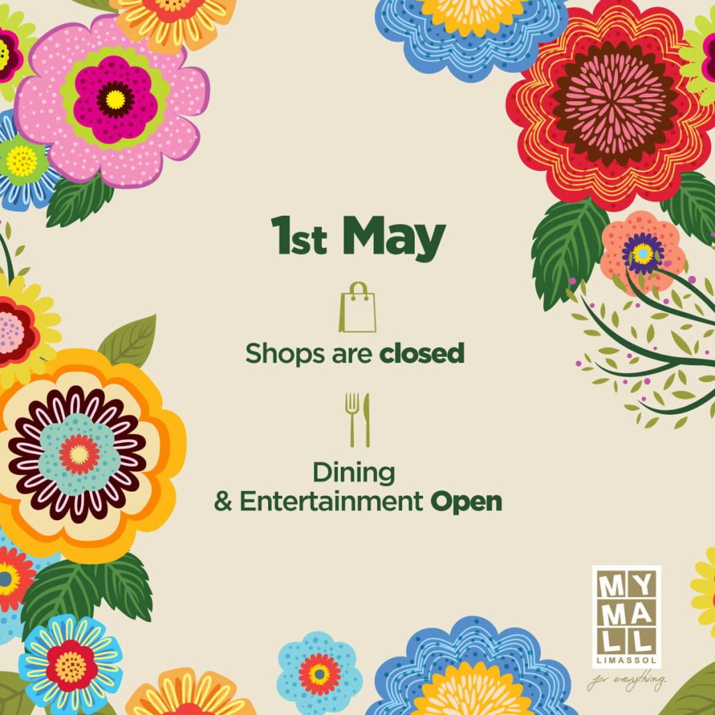 1st of May - MyMall Limassol